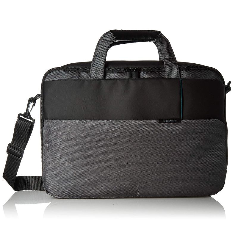 Buy Samsonite Tech-Ict Polyester Messenger Bag Unisex 17 Liters Grey Online