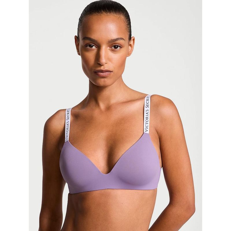 Buy Victoria's Secret Purple The T-Shirt Lightly Lined Wireless Bra Online