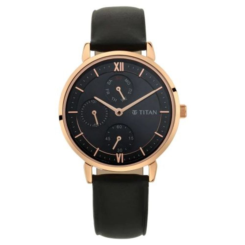 Buy Titan 2652WL01 Black Dial Analog Watch For Women Online