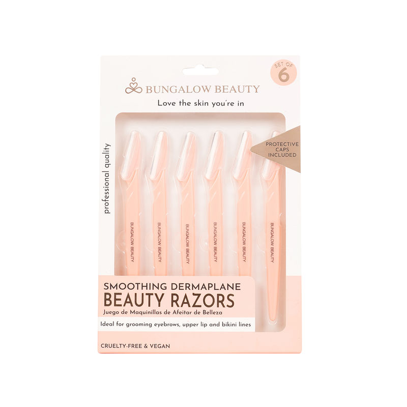 Buy BUNGALOW BEAUTY Pink Facial Razors Online