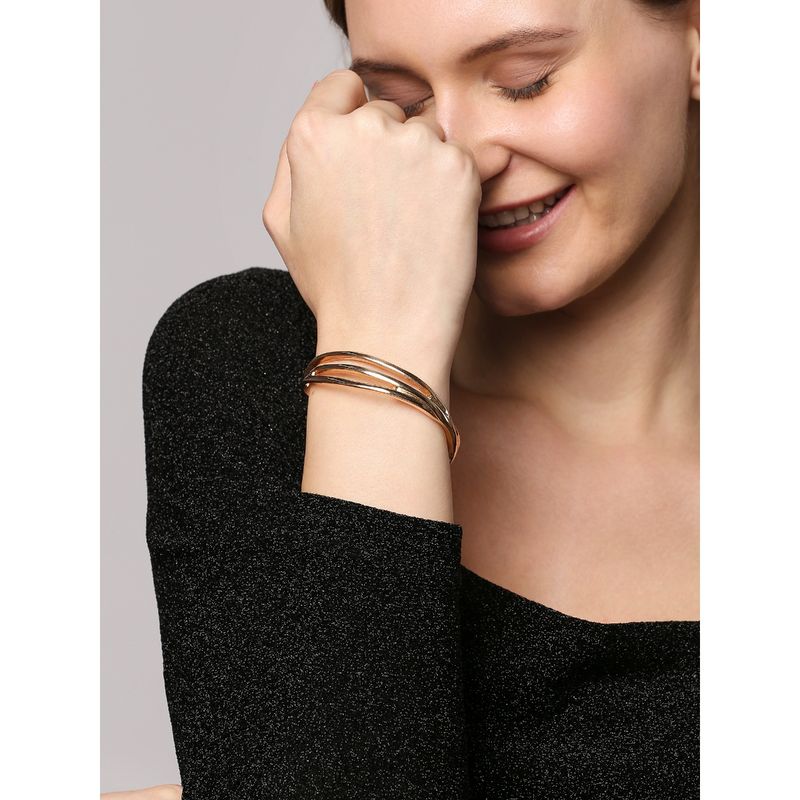 Buy Accessorize London Women's Triple Layer Bangle Online