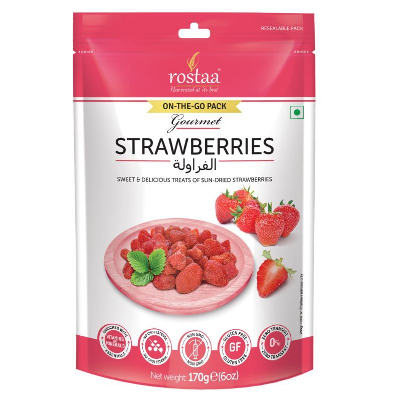 Buy Rostaa Gourmet Dried Strawberries Online