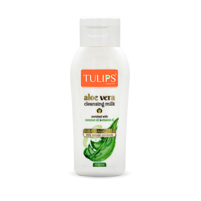 Buy Tulips Skin Cleansing Milk With Aleo Vera And Coconut Oil Online