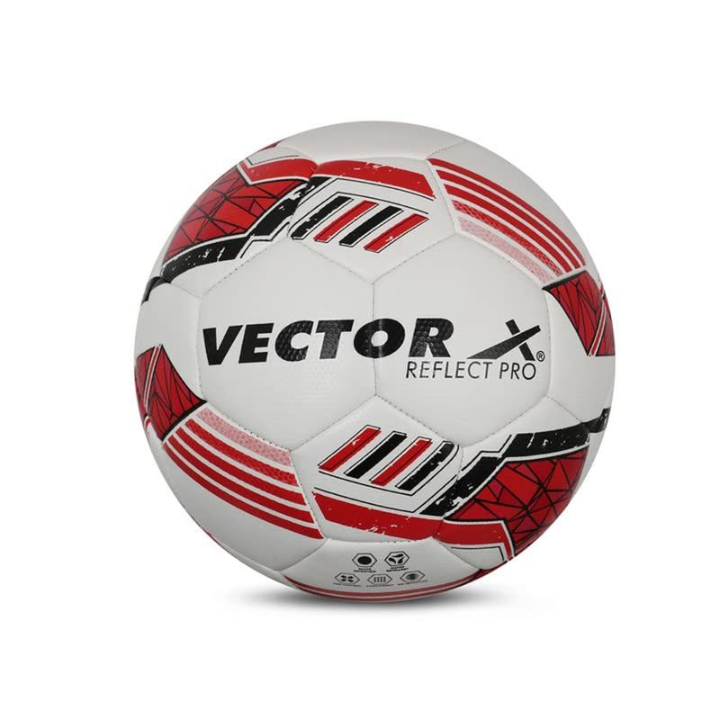 Buy Vector X Reflect Pro Soccer Ball Thermo Fusion PU Football for ...