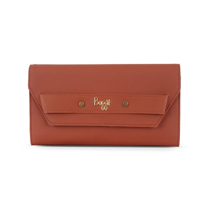 Buy Baggit Lj Cleaty Women Red Wallet Online