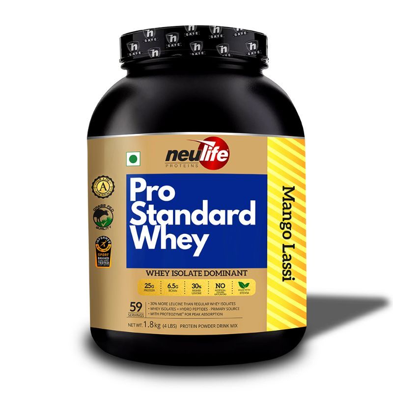 Neulife (Procel) Pro-Standard 100% Whey Protein Isolate Powder - Mango ...
