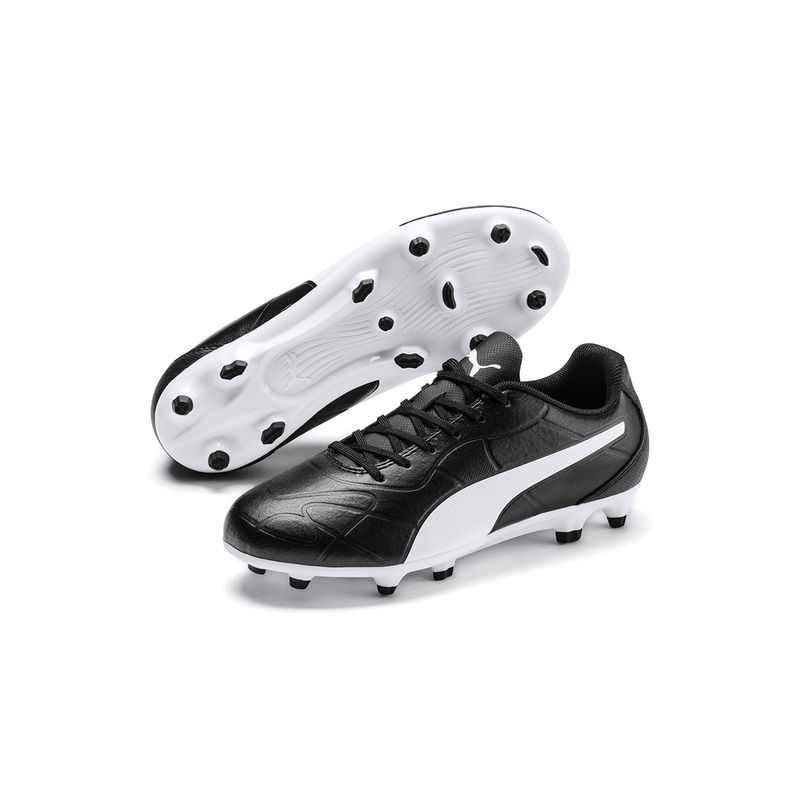 Buy Puma Black Monarch Fg Jr Road Running Shoes Online