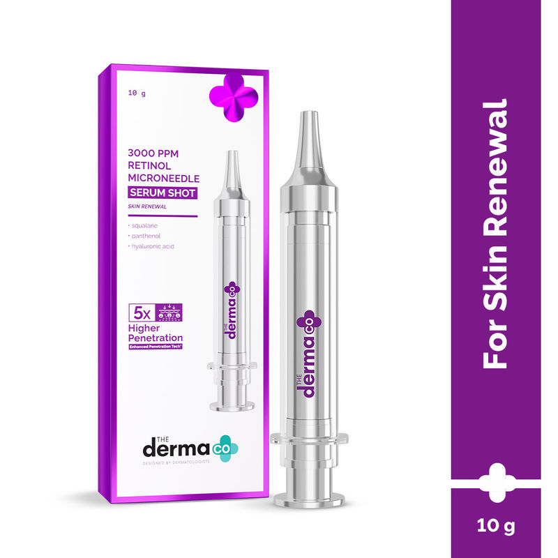 Buy The Derma Co. 3000 PPM Retinol Microneedle Serum Shot Online