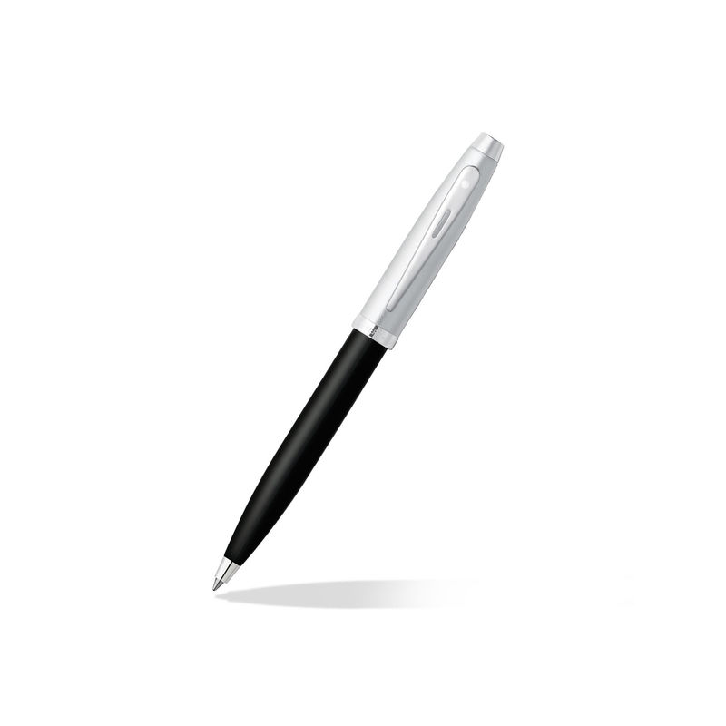Buy Sheaffer 9313 Gift 100 Ballpoint Pen - Black Barrel Brushed Chrome ...