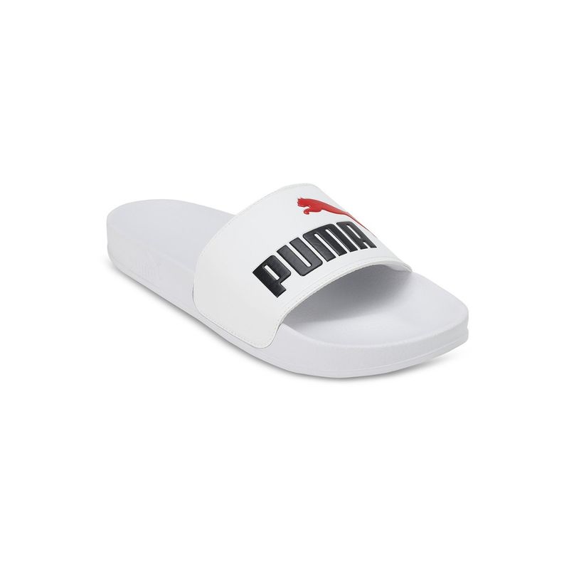 Buy Puma Leadcat Unisex White Sliders Online