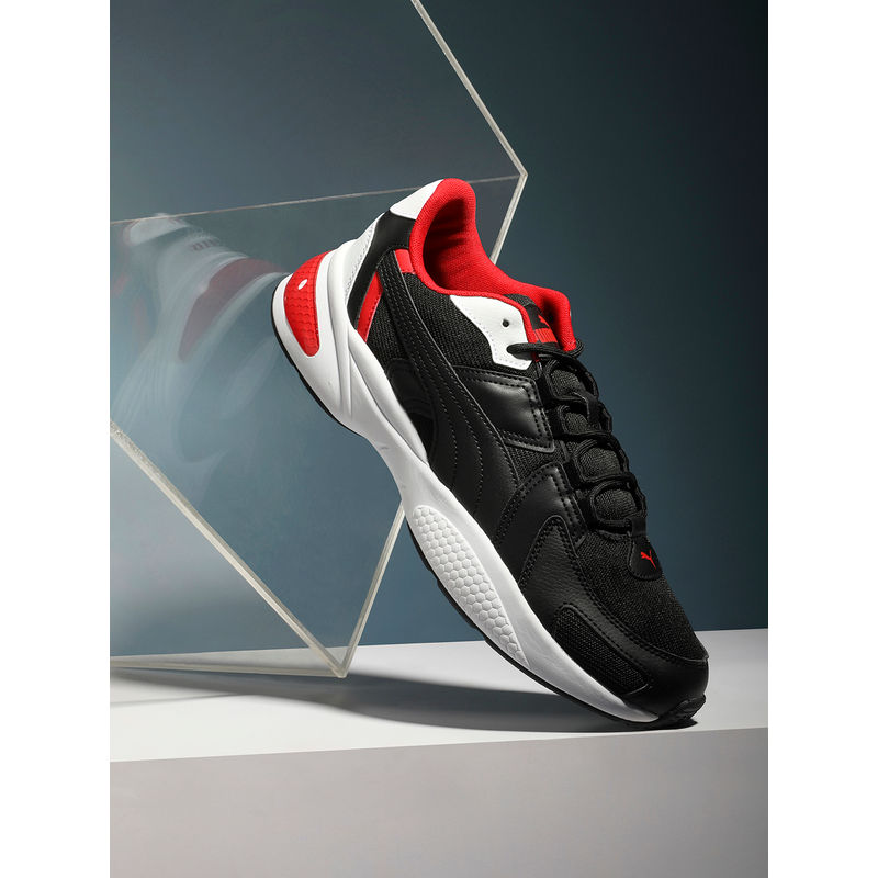 Buy Puma Ascend Black- White-High Risk Sneaker (6) Online