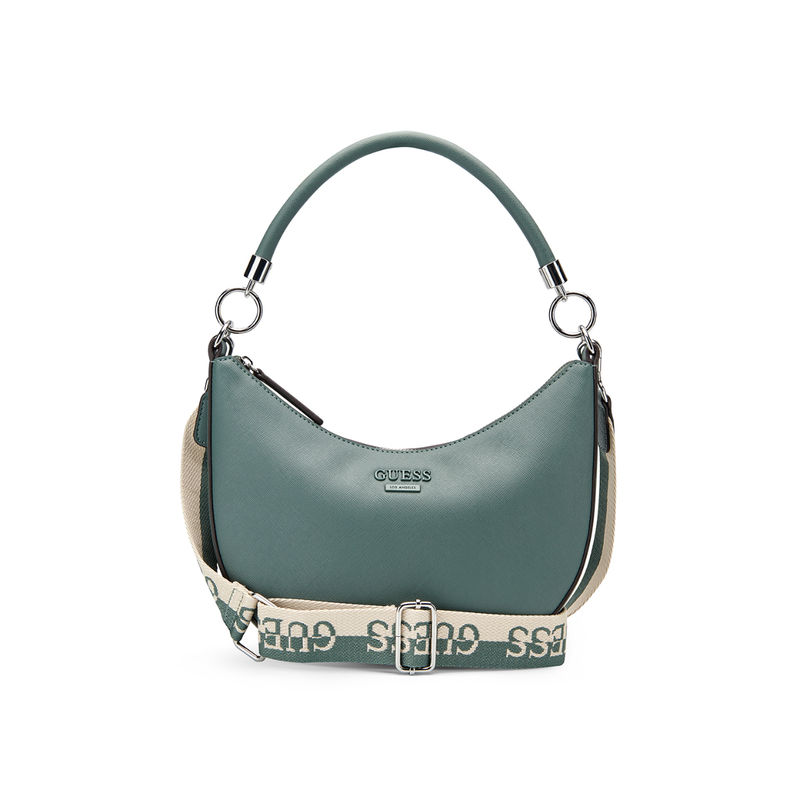 Buy Guess Green Tea Solid Monica Mini Hobo Bag Online