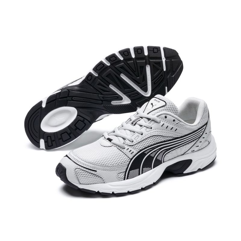 Buy Puma Axis Glacier Gray- Black Sneaker (3) Online