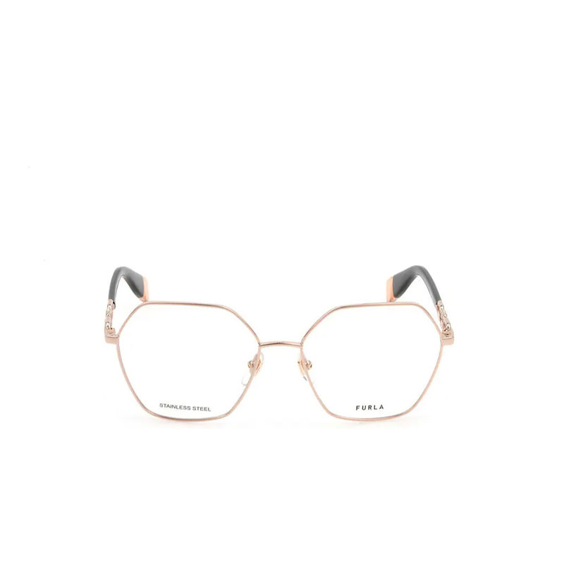 Buy Furla Women Gold Metal Eyeglass Frame (54) Online