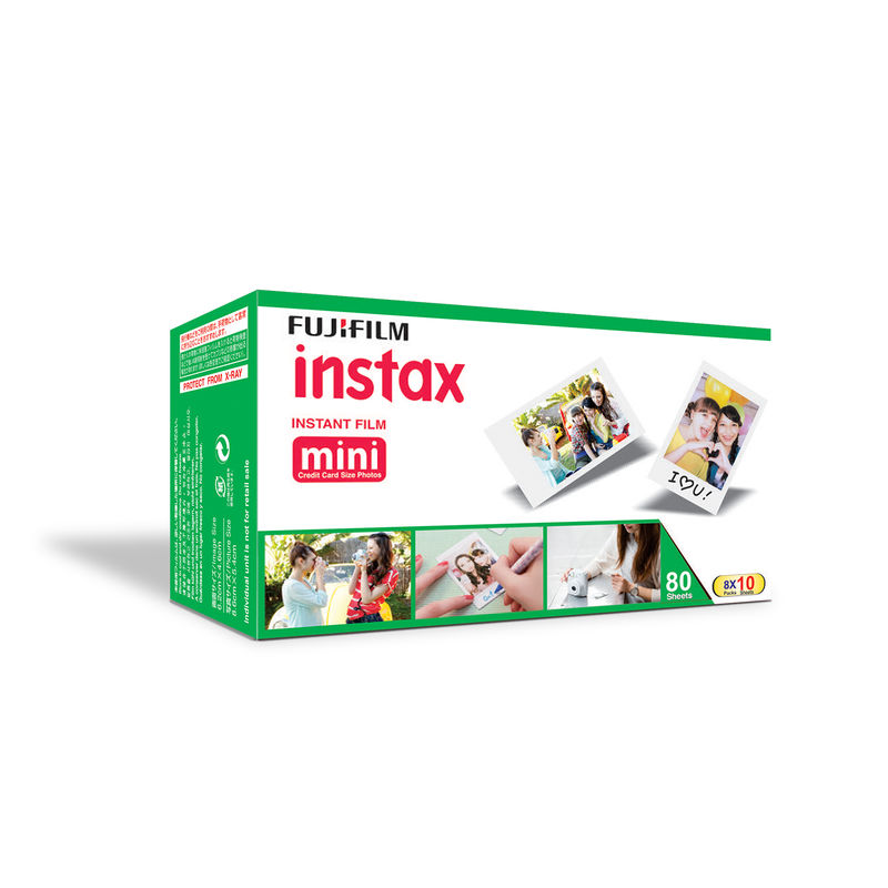 Buy Fujifilm Instax Mini Picture Format Film - Value Pack 80 Shots ...