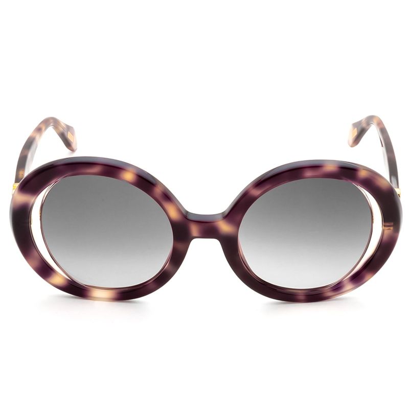 Buy Just Cavalli Brown Lens Round Sunglass Full Rim Shiny Light Brown ...