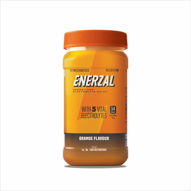Buy Enerzal Energy And Electrolyte Drink - Orange Flavour Online