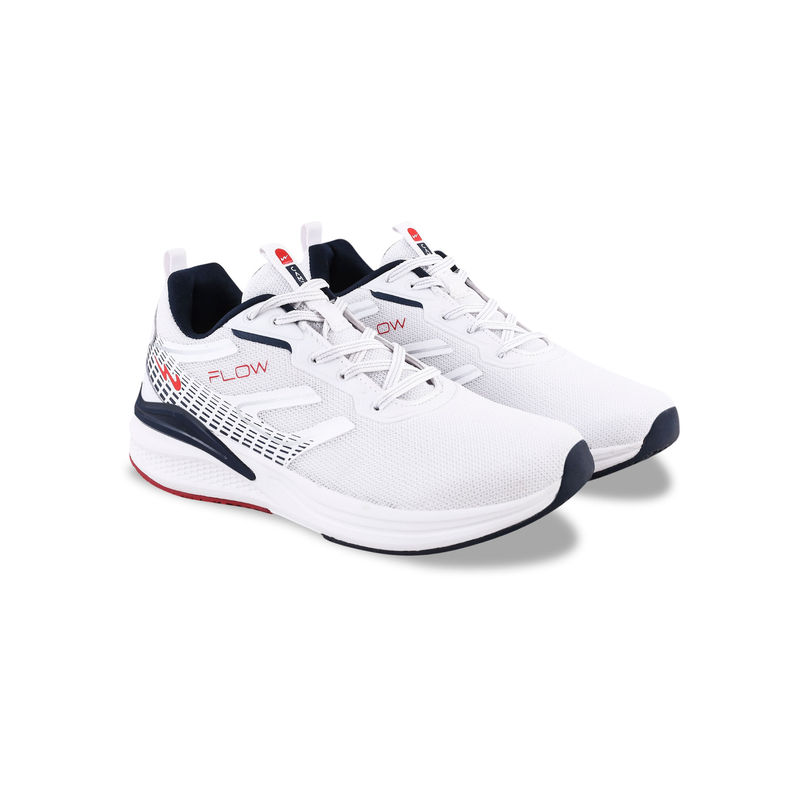 Buy Campus Flow Pro White Men Running Shoes Online