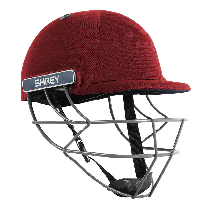 Buy Shrey Performance Steel-Maroon Cricket Helmet Online