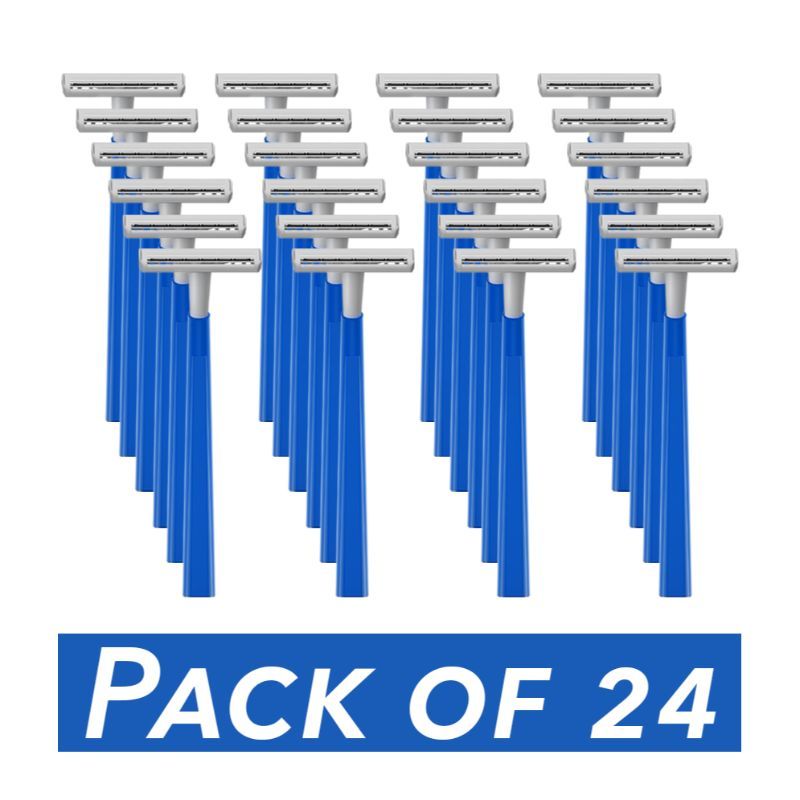 Buy Zlade Eazyglide II Twin-Blade Razor For Men (Buy 20 Get 4 Free) Online