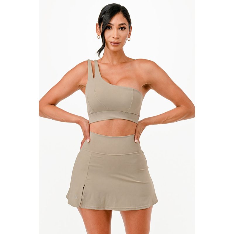 Buy STEEZY Tennis Sports Bra Beige Online