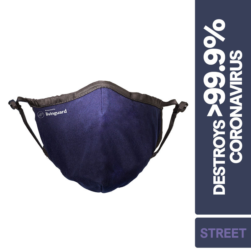 Buy Livinguard Face Mask Street (M) - Bombay Blue Online