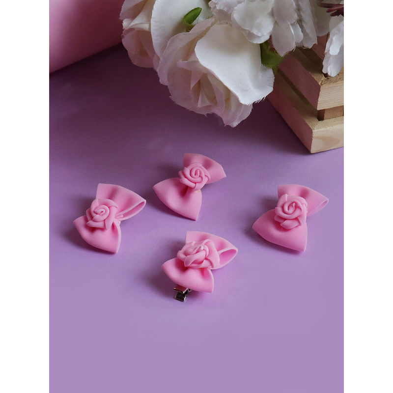 Buy Soho Boho Studio Pink Bow Pack Of 4 Online
