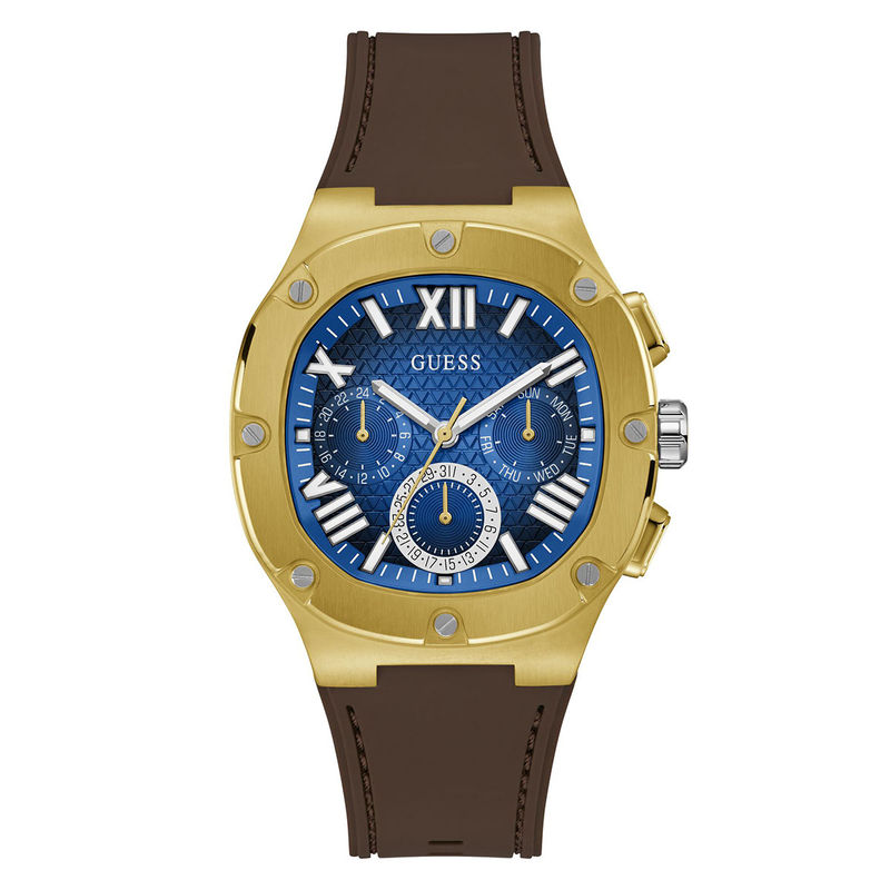 Buy Guess Men Blue Analog Square Dial Watch - GW0571G5 Online