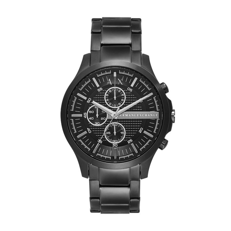 Buy ARMANI EXCHANGE Men Gun-Metal Stainless Steel Watch AX2454 Online