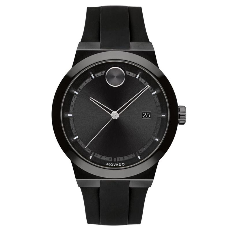 Buy Movado Bold Analog Black Round Dial Men Watch - 3600621 (M) Online