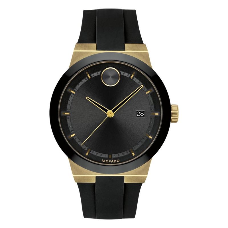 Buy Movado Bold Analog Black Round Dial Men Watch - 3600623 (M) Online