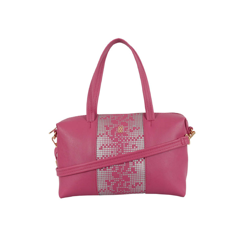 Buy Baggit GG By Women Lush Pink Hand Bag (S) Online