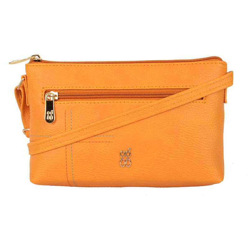 Buy Baggit GG By Women Inspect Yellow Sling Bag (XS) Online