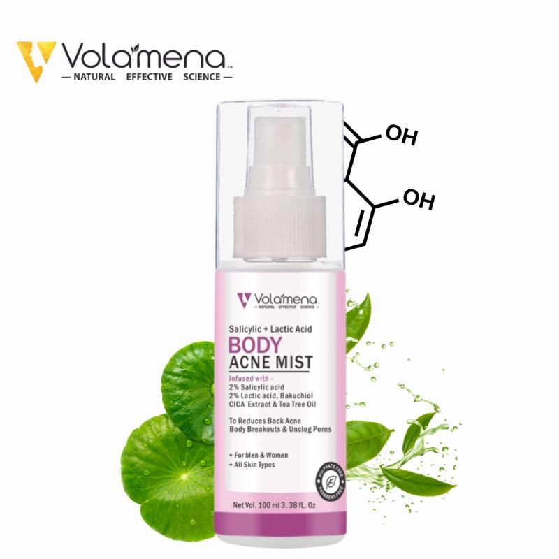 Buy Volamena Body Acne Mist With Salicylic & Lactic Online
