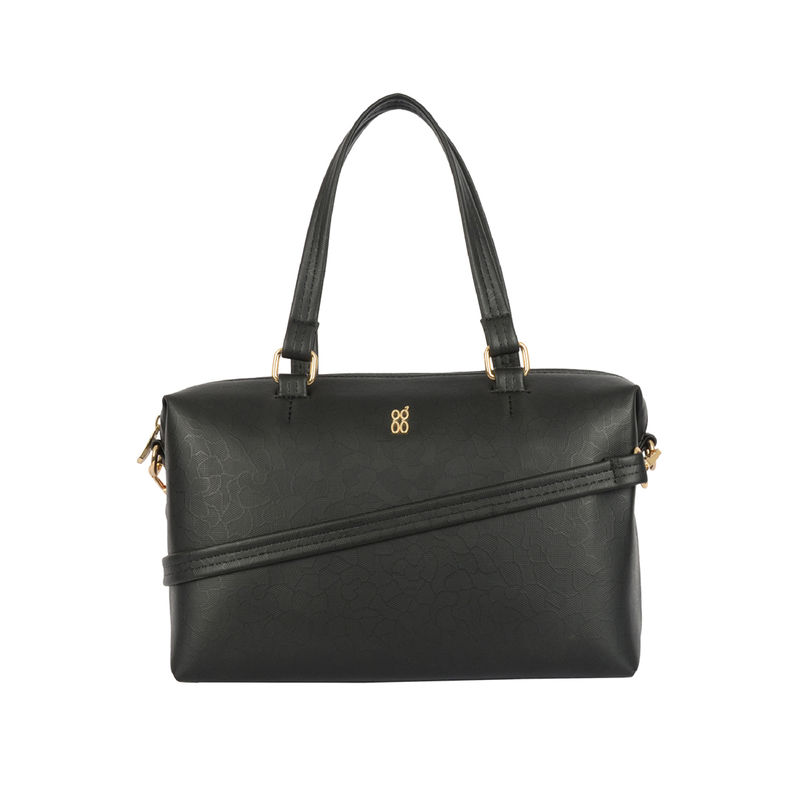 Buy Baggit Rossi Small Black Duffel Handbag Online