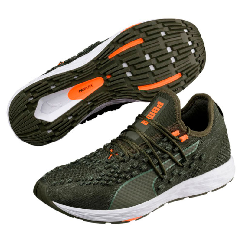 Buy Puma Speed 300 Racer Forest Night-Shocking Orange Unisex Road ...