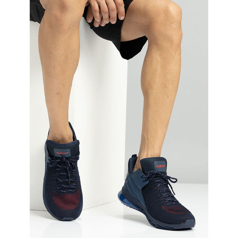 Buy AVANT Mens Everest Walking Shoes - Navy Blue Online