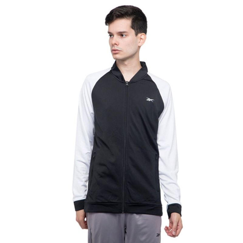 Buy Reebok Mens Training Hustle Jacket Online