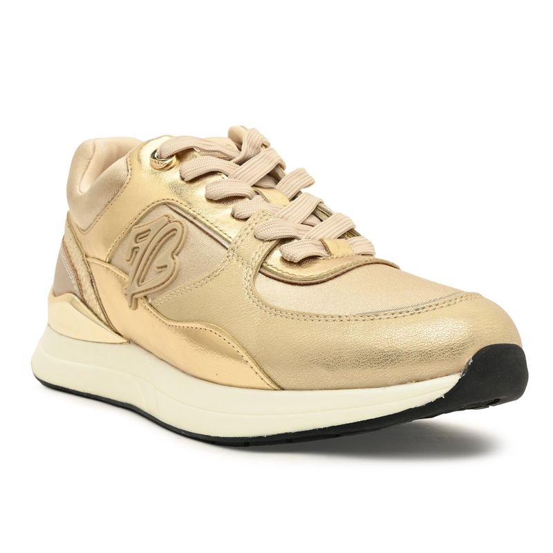 Buy Aldo Cleaa-In741 Women Gold Sneakers Online