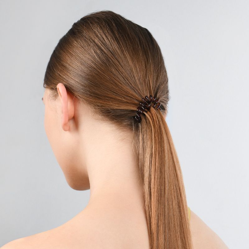 Buy Accessorize London Women Multi 5 Telephone Hair Ponys Online