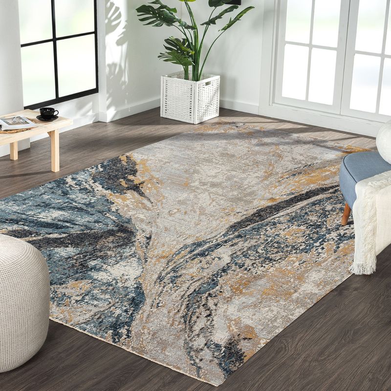 Buy OBSESSIONS Power Loomed Anti Static Carpet, Multicolour Online