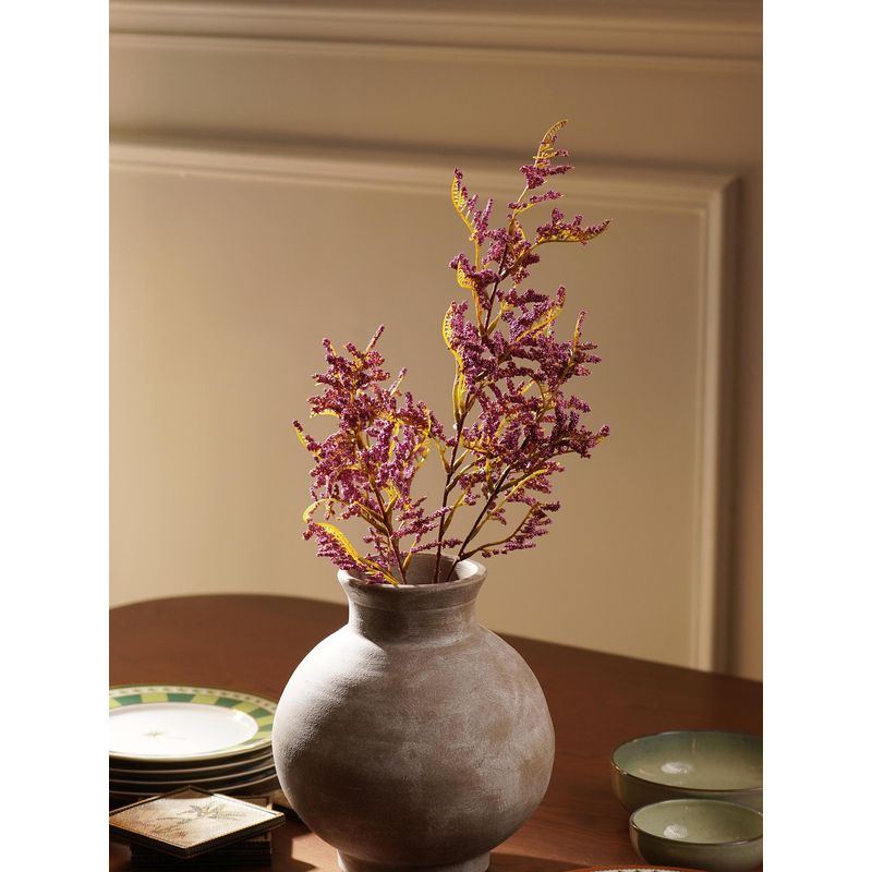Buy Pure Home + Living Purple Statice Artificial Flower Online