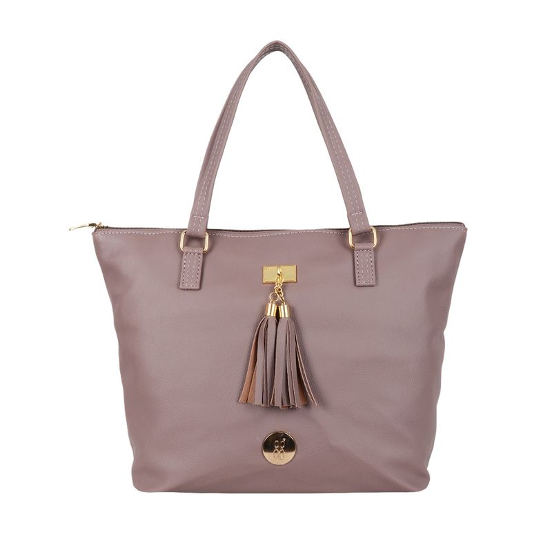 Buy Baggit Womens Dalwi Tote Bag - Mauve (L) Online