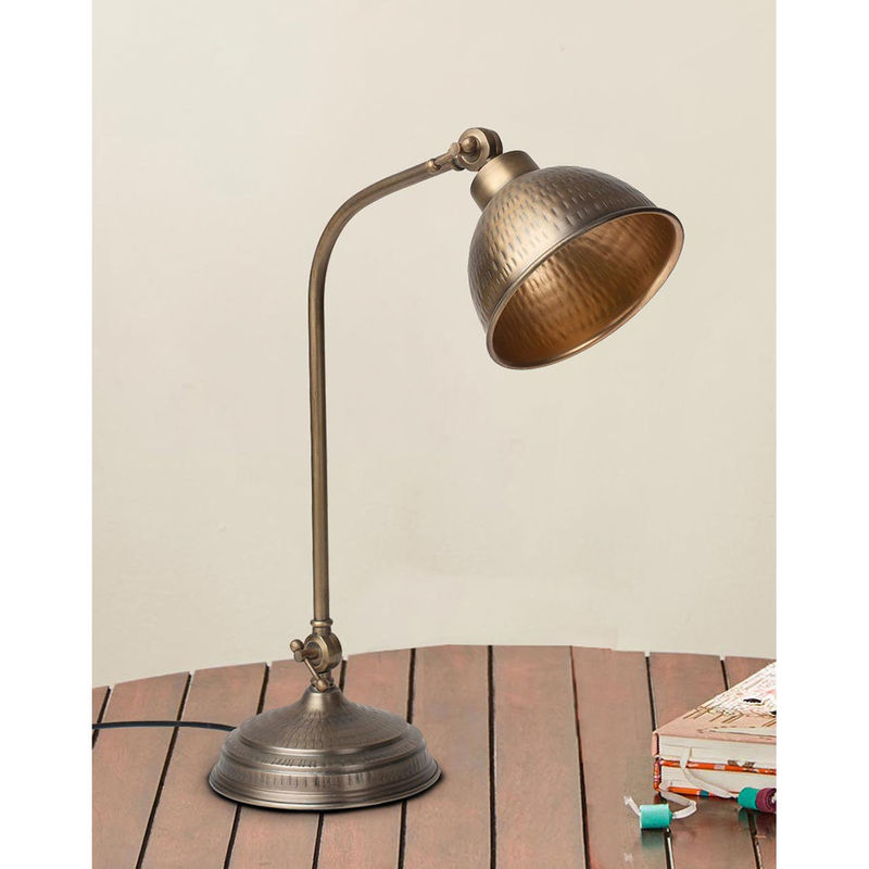 Buy Fabindia Shubh Study Table Lamp Without Shade Online
