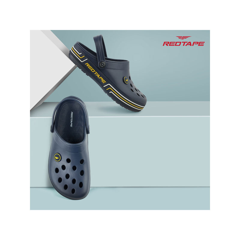 Buy Red Tape Men EVA Comfort Clogs-Navy Blue Online