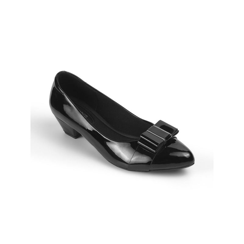 Buy PEPPER Block Heel Pumps - Black Online