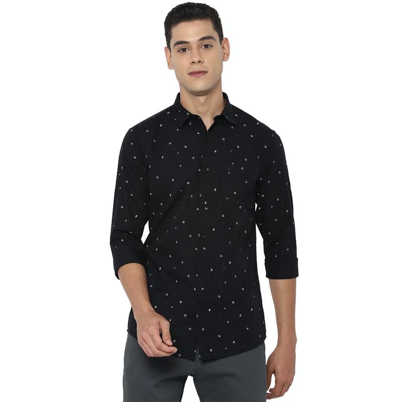Buy Allen Solly Black Casual Shirt Online