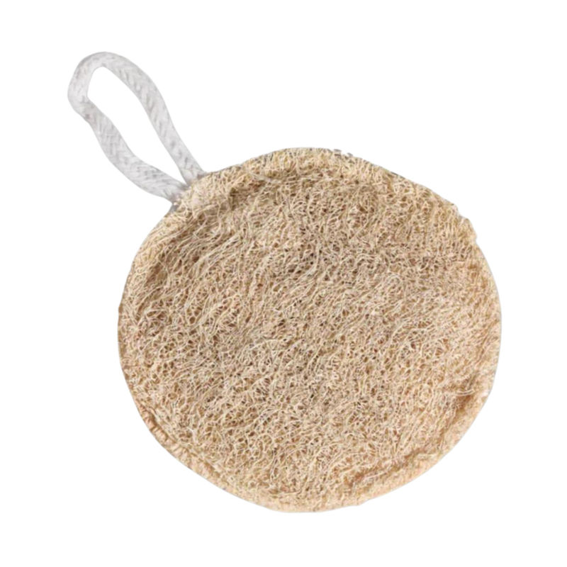 Buy Kayanara Flat Circle Shape Natural Bathing Loofah Online