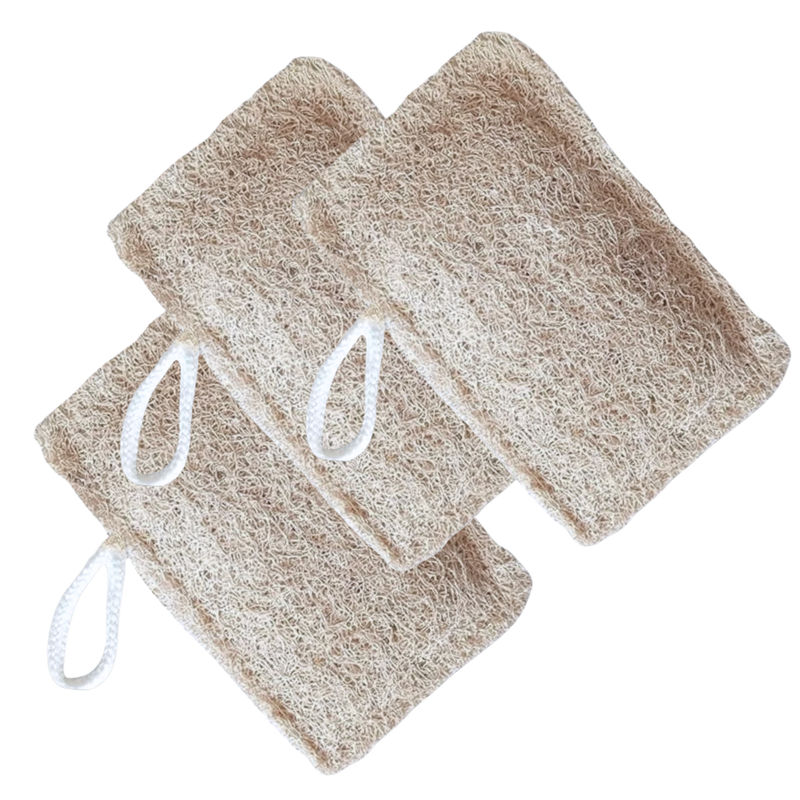 Buy Kayanara Rectangle Natural Bathing Loofah Body Sponge Body Scrubber ...