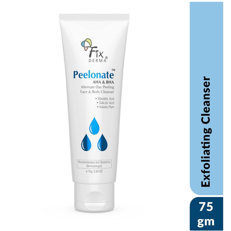 Buy Fixderma Peelonate AHA & BHA Face Cleanser Online
